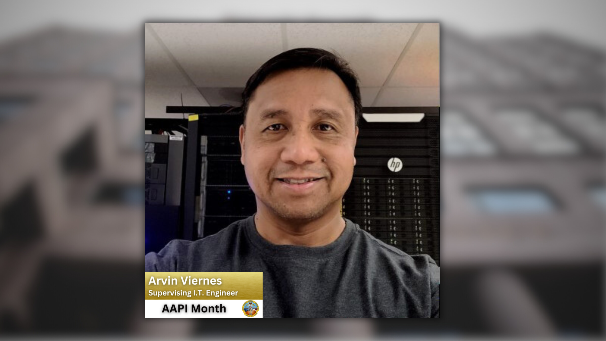 Meet Supervising I.T. Engineer Arvin Viernes - DA NewsCenter